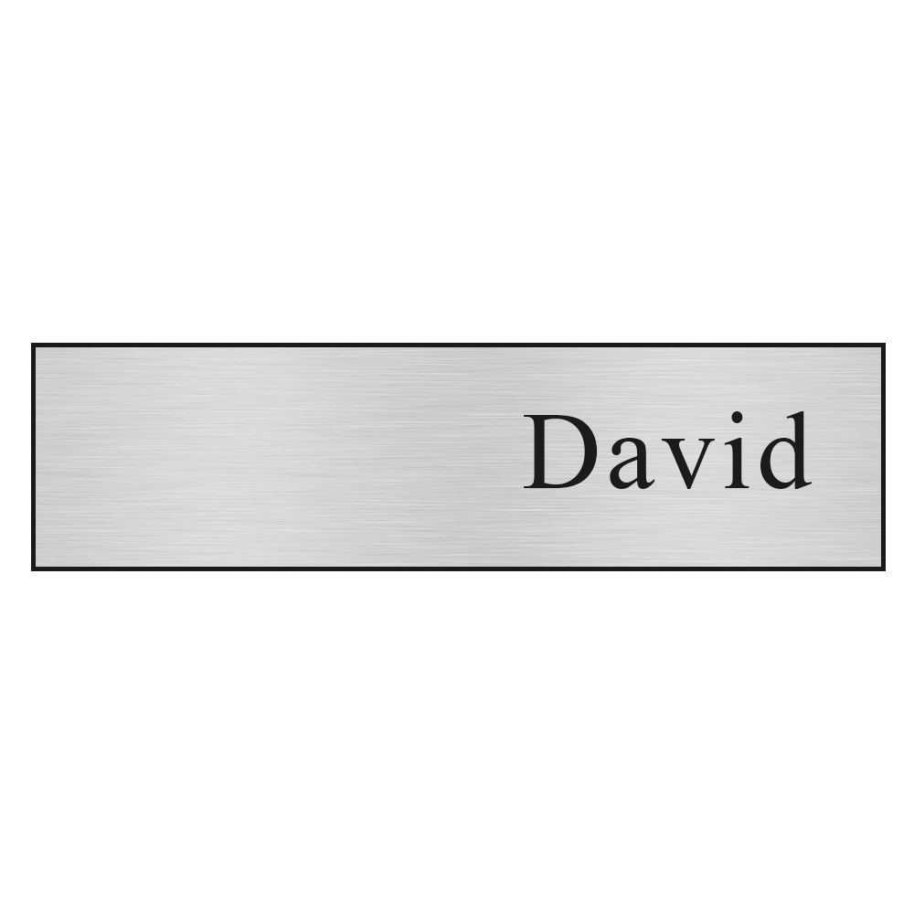 Hollywood Plastic Name Badge (Custom sized between 0 and 3 sq. in ...