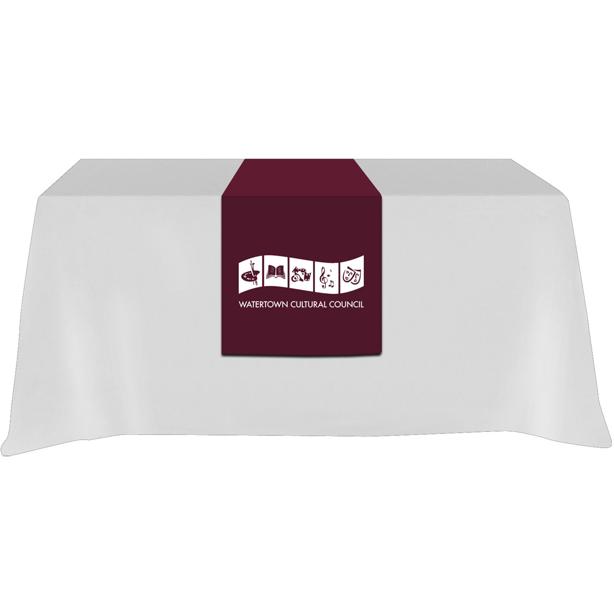 Table Runner - (Top, 18" front) - HPG Brands