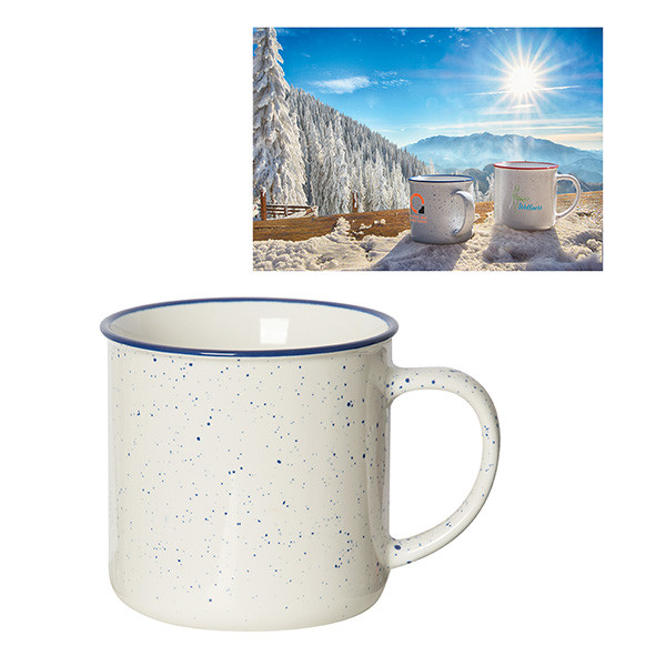 Beach House 325 Ml. (11 Fl. Oz.) Speckled Mug - HPG Brands