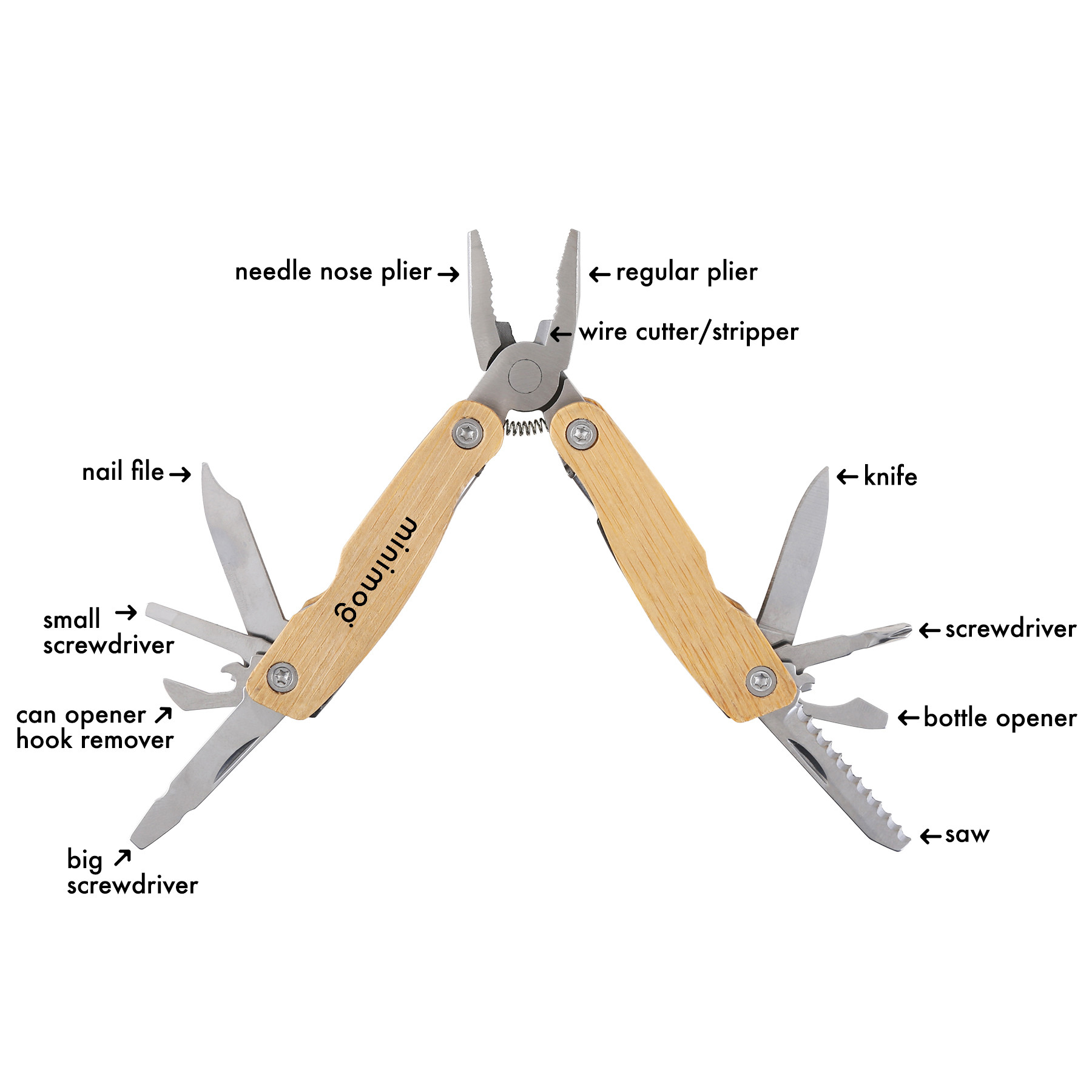Timber Bamboo Multi Tool - HPG Brands