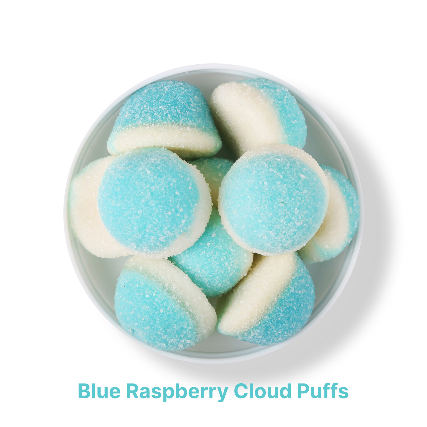Blue Raspberry Cloud Puffs: Small Jar - HPG Brands