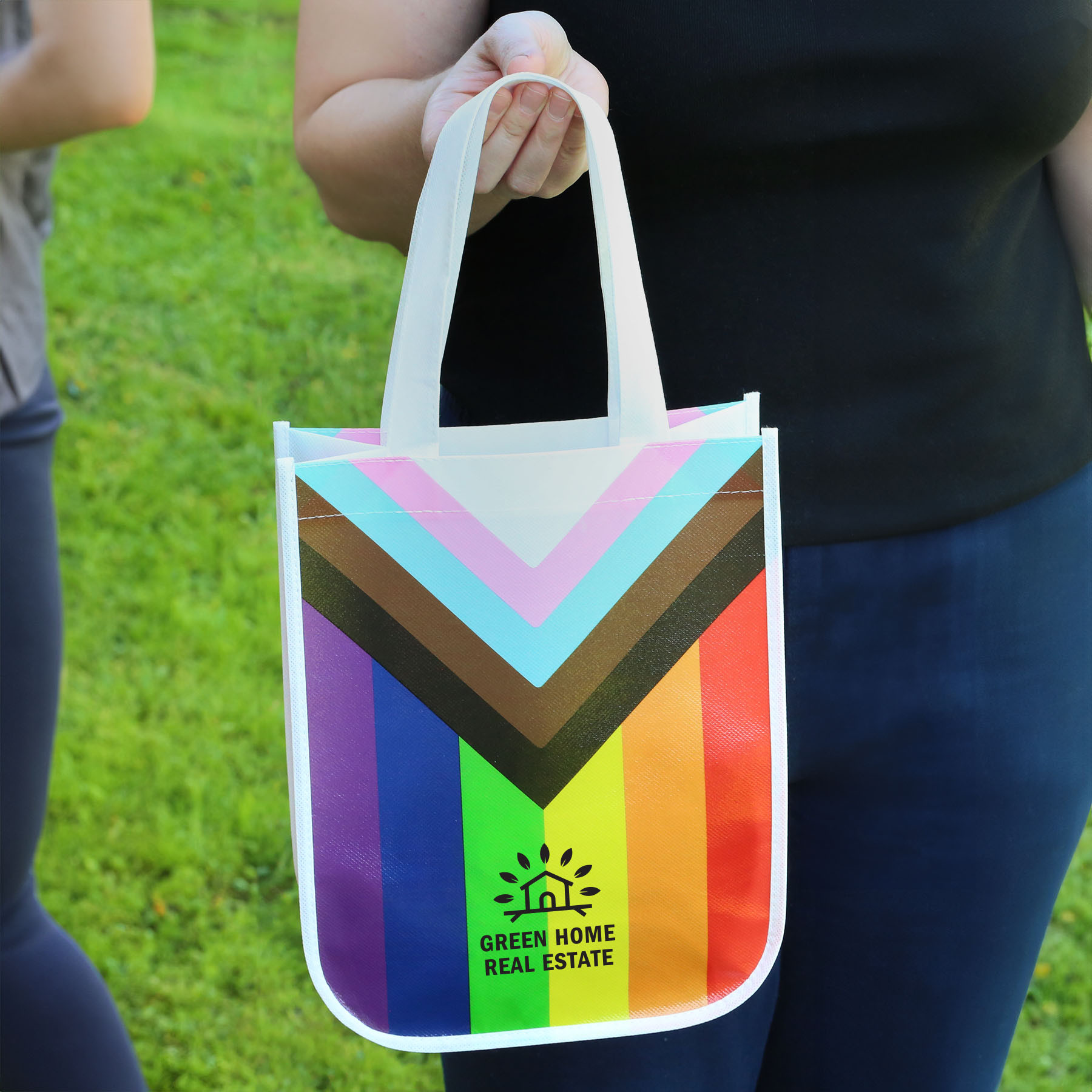 Progress Pride Laminated Fashion Tote Bag - HPG Brands
