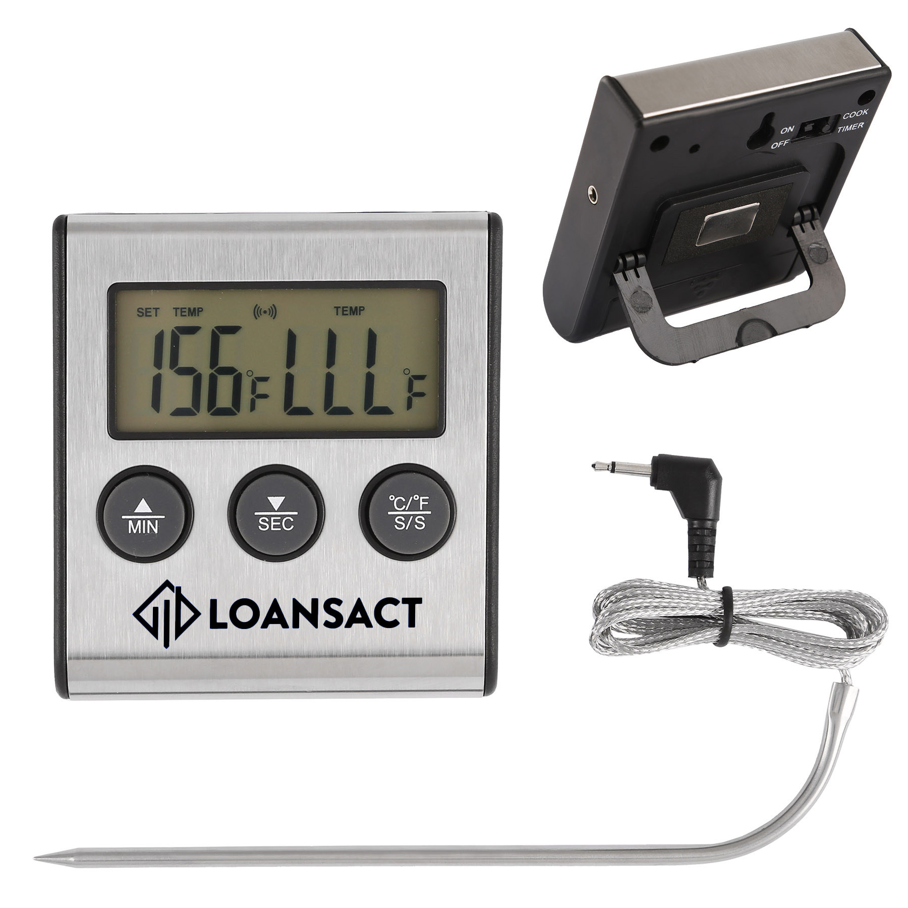 Grill Easy Cooking Thermometer And Timer - HPG Brands
