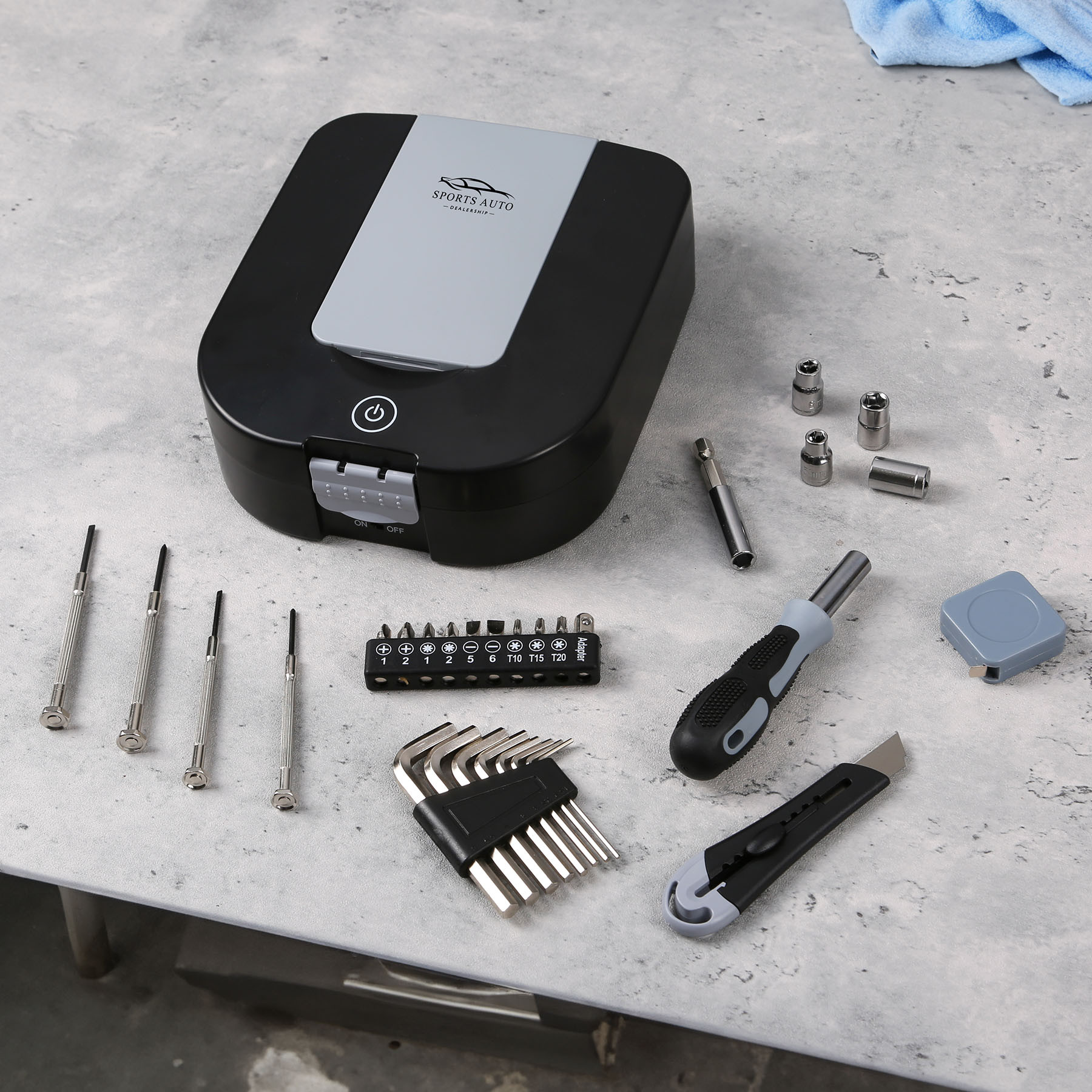 Brightworks LED Lamp Toolbox Combo - HPG Brands