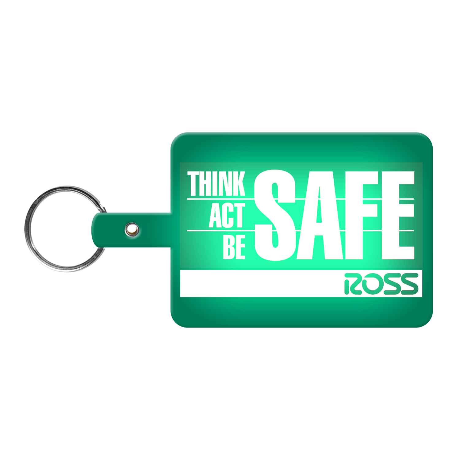 Large Rectangle Flexible Key Tag - HPG Brands