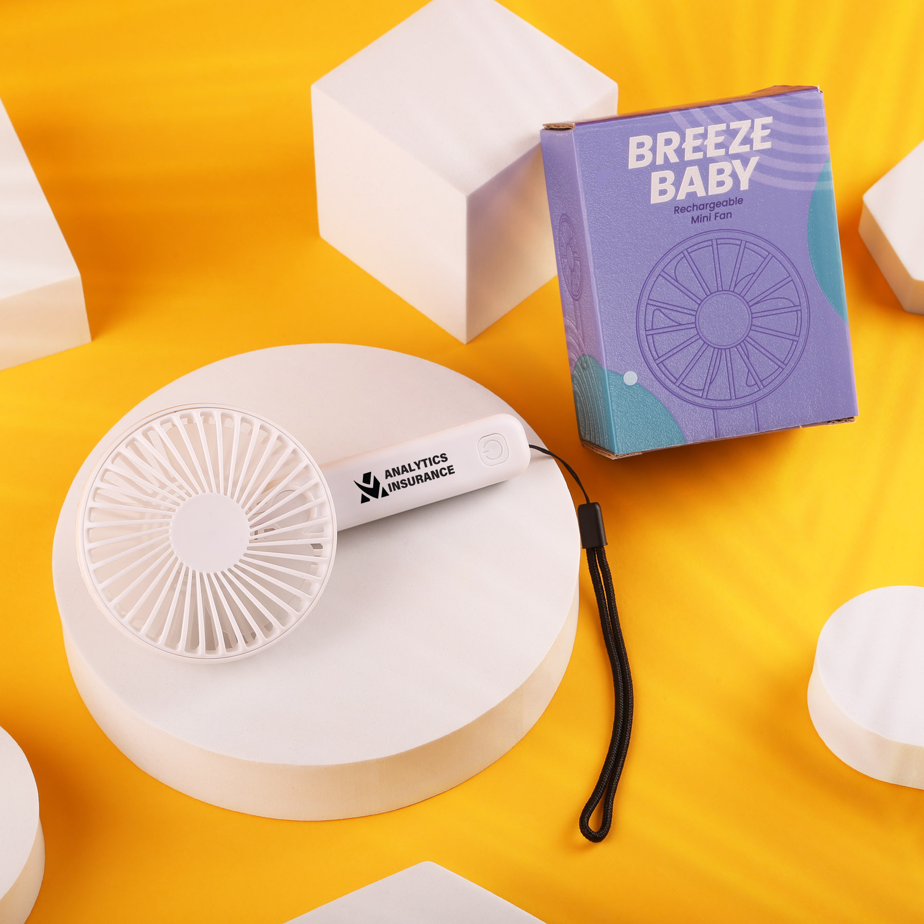 Breeze Baby Rechargeable Mini Fan - HPG Brands