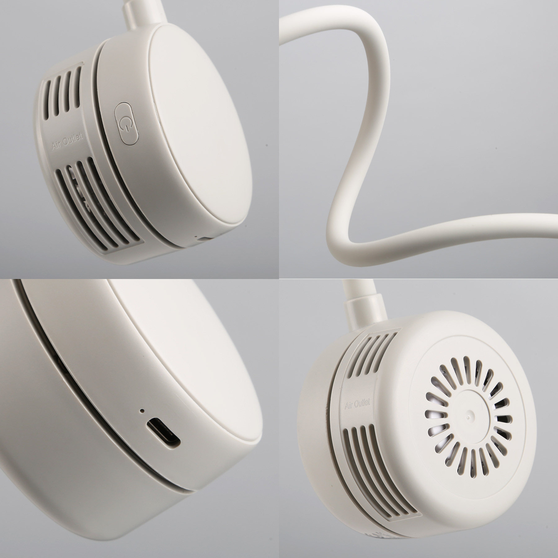 E-Z Breezy Rechargeable Neck Fan - HPG Brands