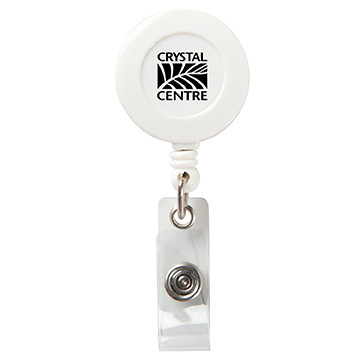 Round Secure-A-Badge™ w/ Alligator Clip - HPG Brands
