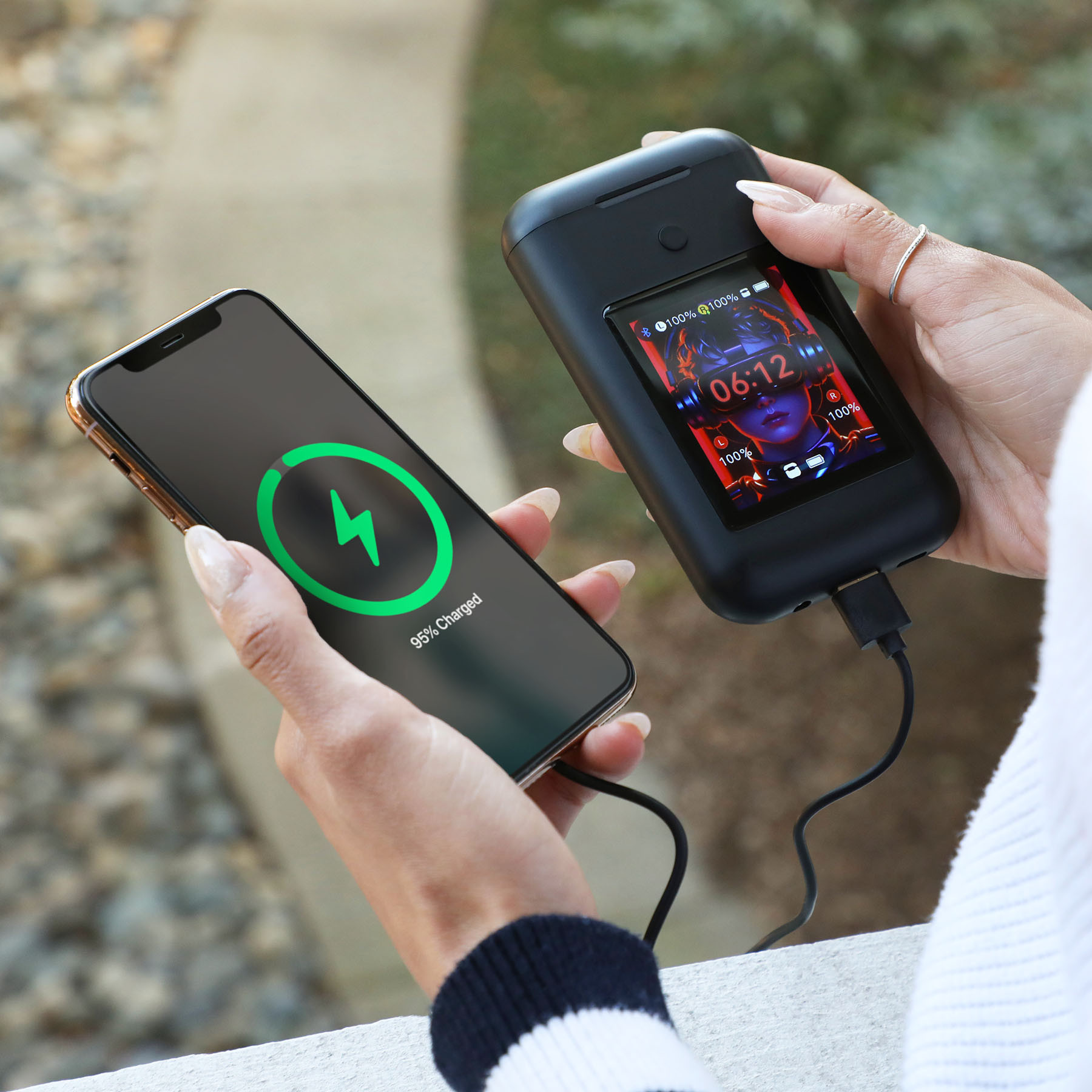 Juicy Jams Power Bank & Earbuds - HPG Brands