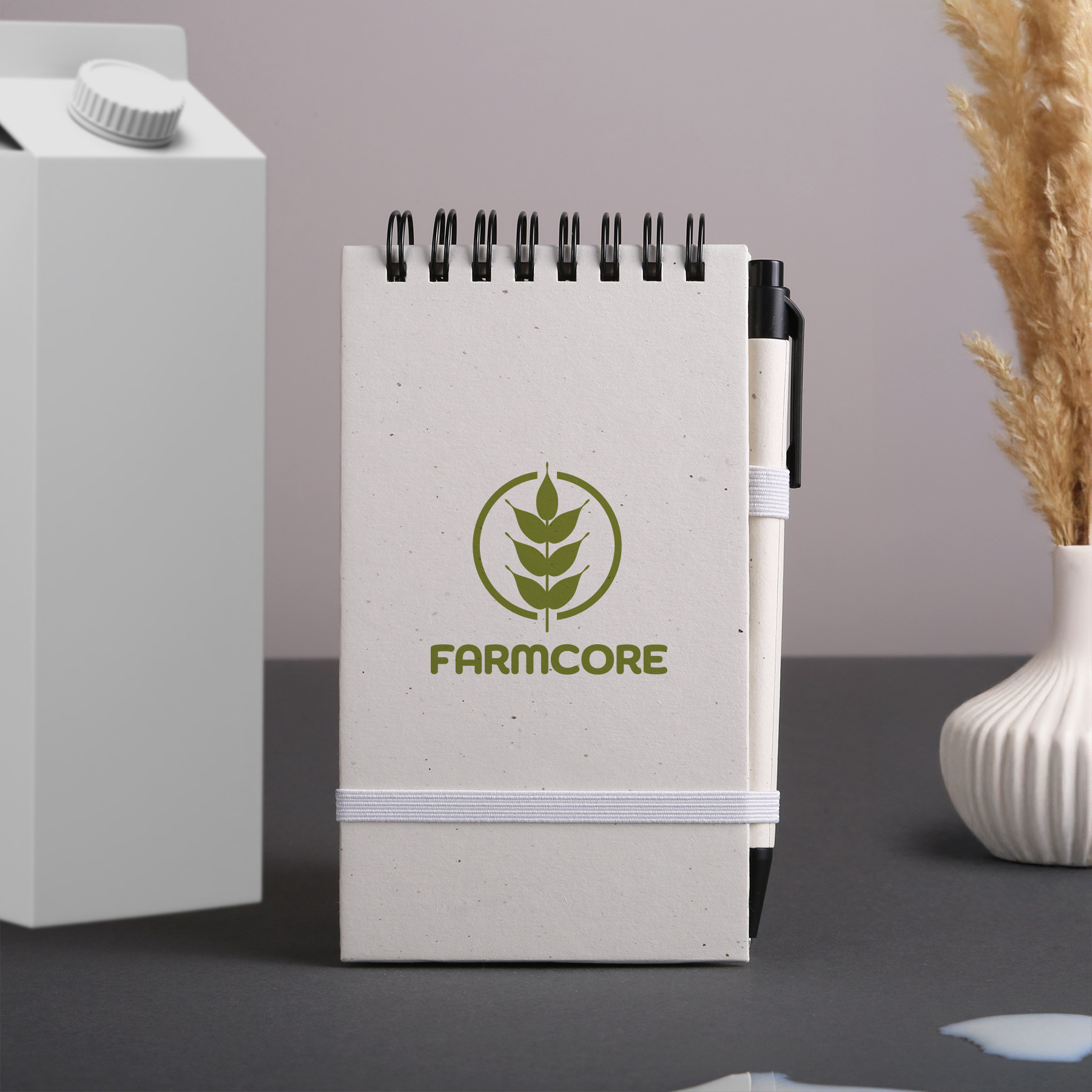 Dairy Diary Recycled Milk Carton Journal - HPG Brands