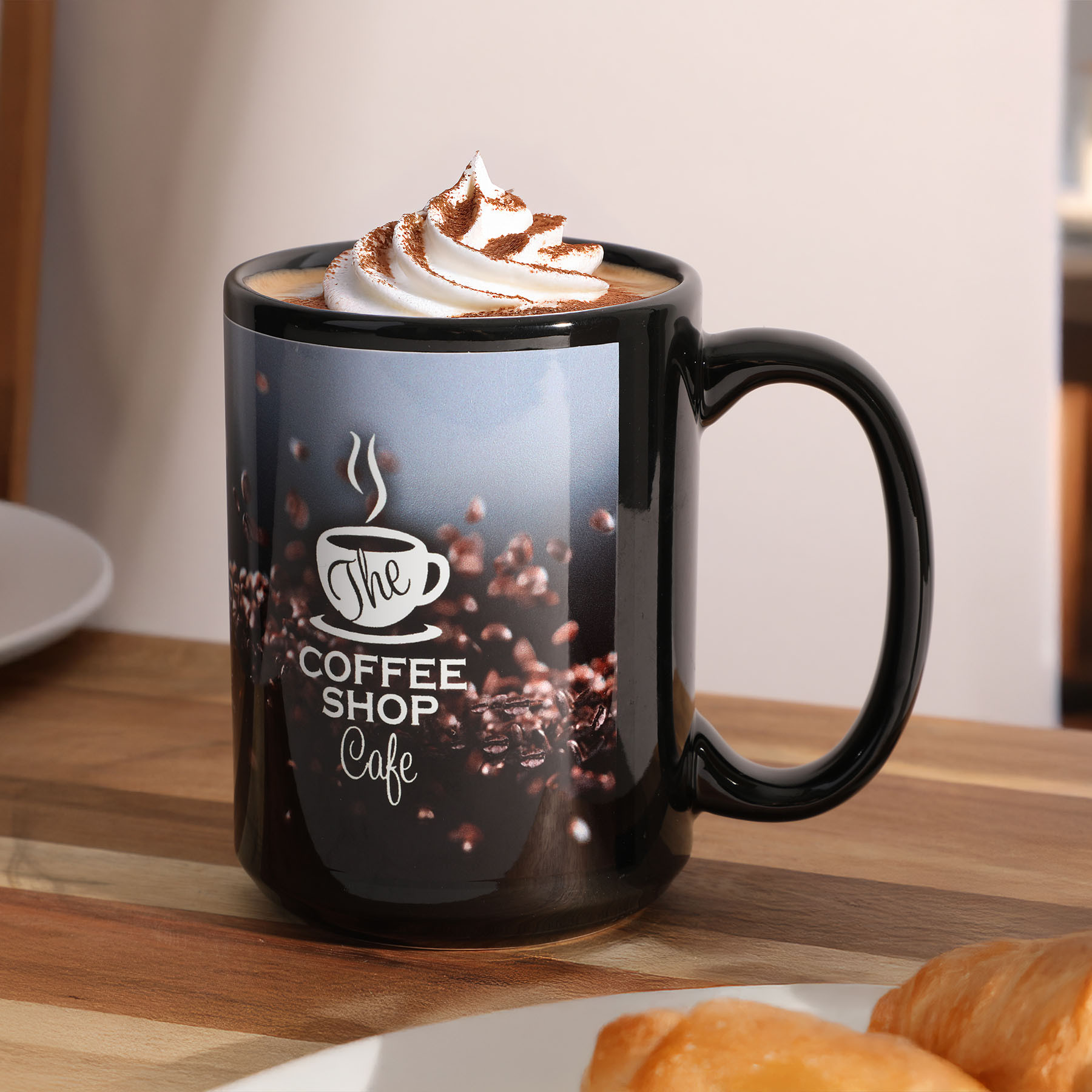 Full Color 11 Oz White Matte Ceramic Mug - HPG Brands