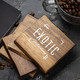 4 Piece Record Coaster Set In Box - HPG Brands