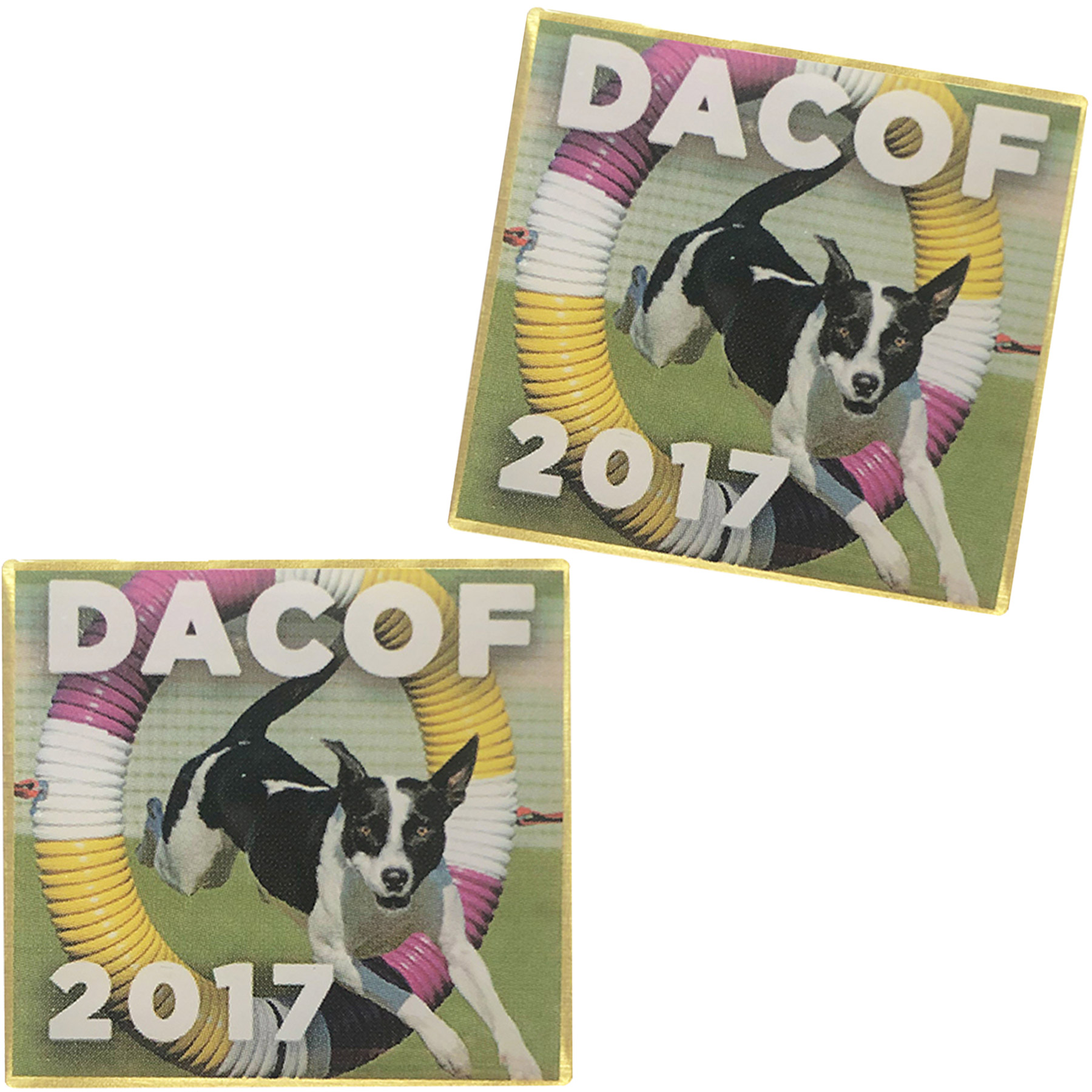 Offset & Screen Printed Lapel Pins: 1 1/4" W X 1 1/4" H - HPG Brands