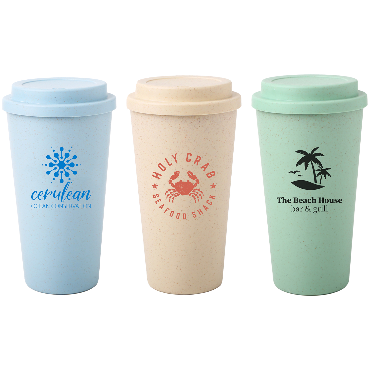 16 oz Wheat Straw Mug - HPG Brands