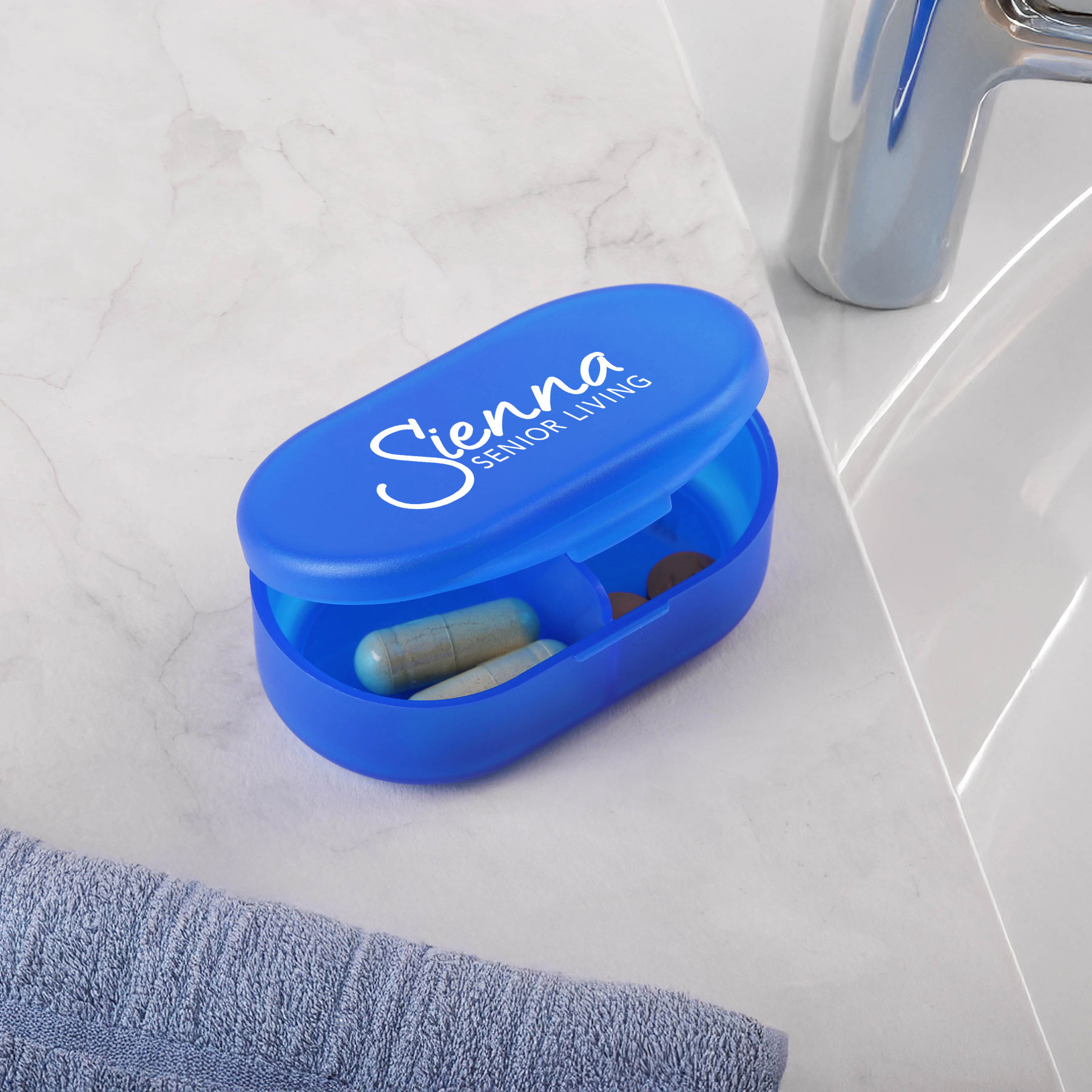 Dual Compartment Pill Box - HPG Brands