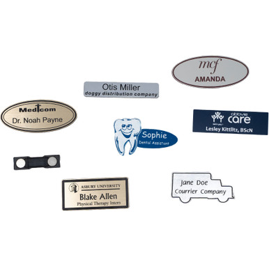 Plastic Name Tags - HPG Brands