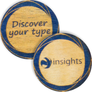 Wood Poker Chips: 2 Side Imprint - HPG Brands