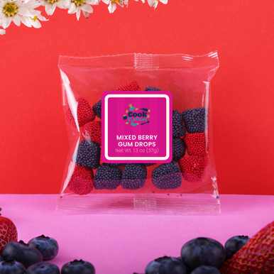 Mixed Berry Gum Drops: Taster Packet - HPG Brands