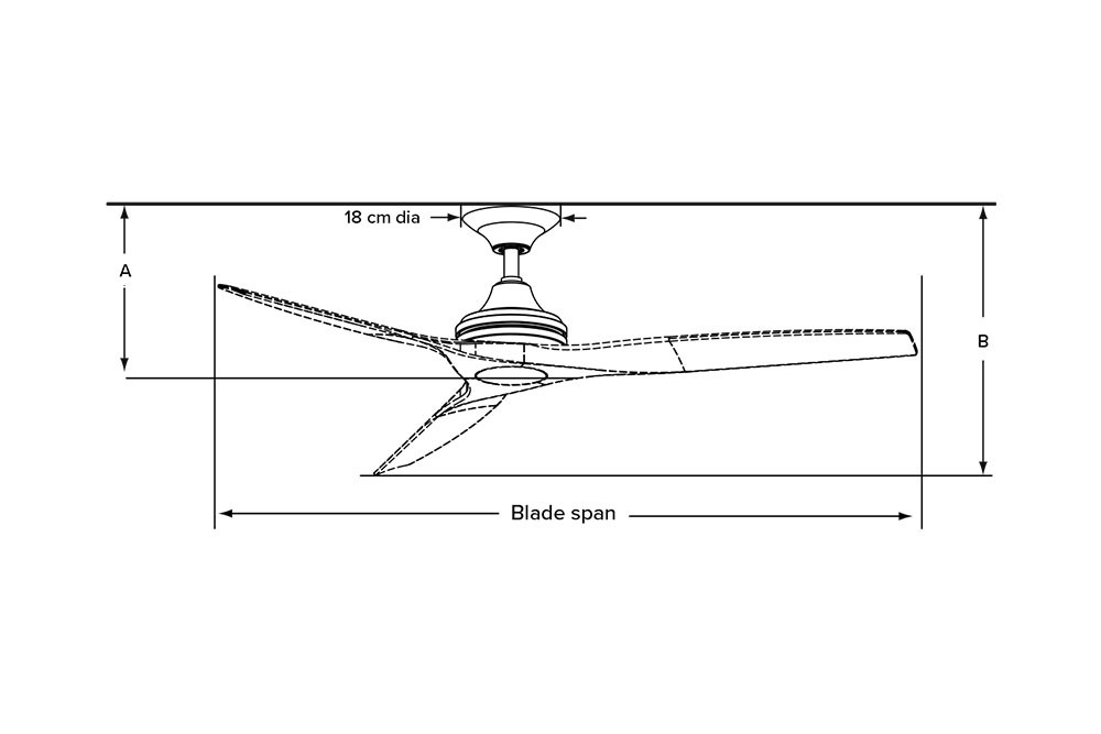 152cm 60inch Brushed Nickel and Walnut 3 Speed Ceiling Fan With Light ...