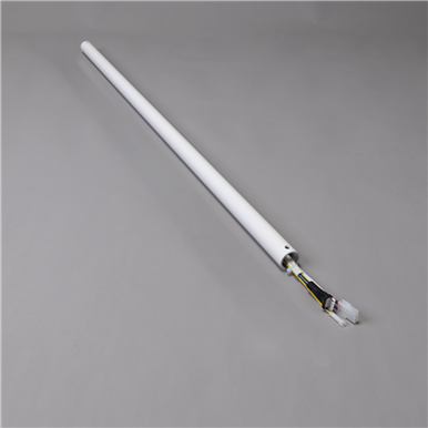 White 90cm Downrod And Wiring Loom For Ceiling Fan | Fans R Us