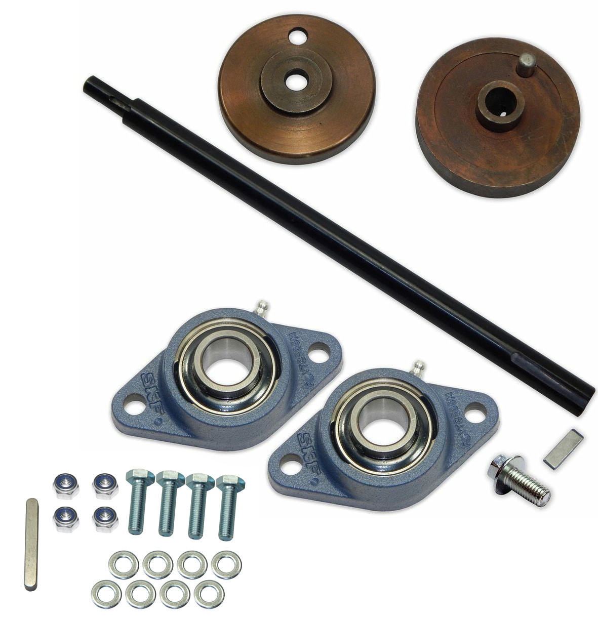 Blade Shaft and Flange Kit - Husqvarna FS400 - Genuine OEM Kit