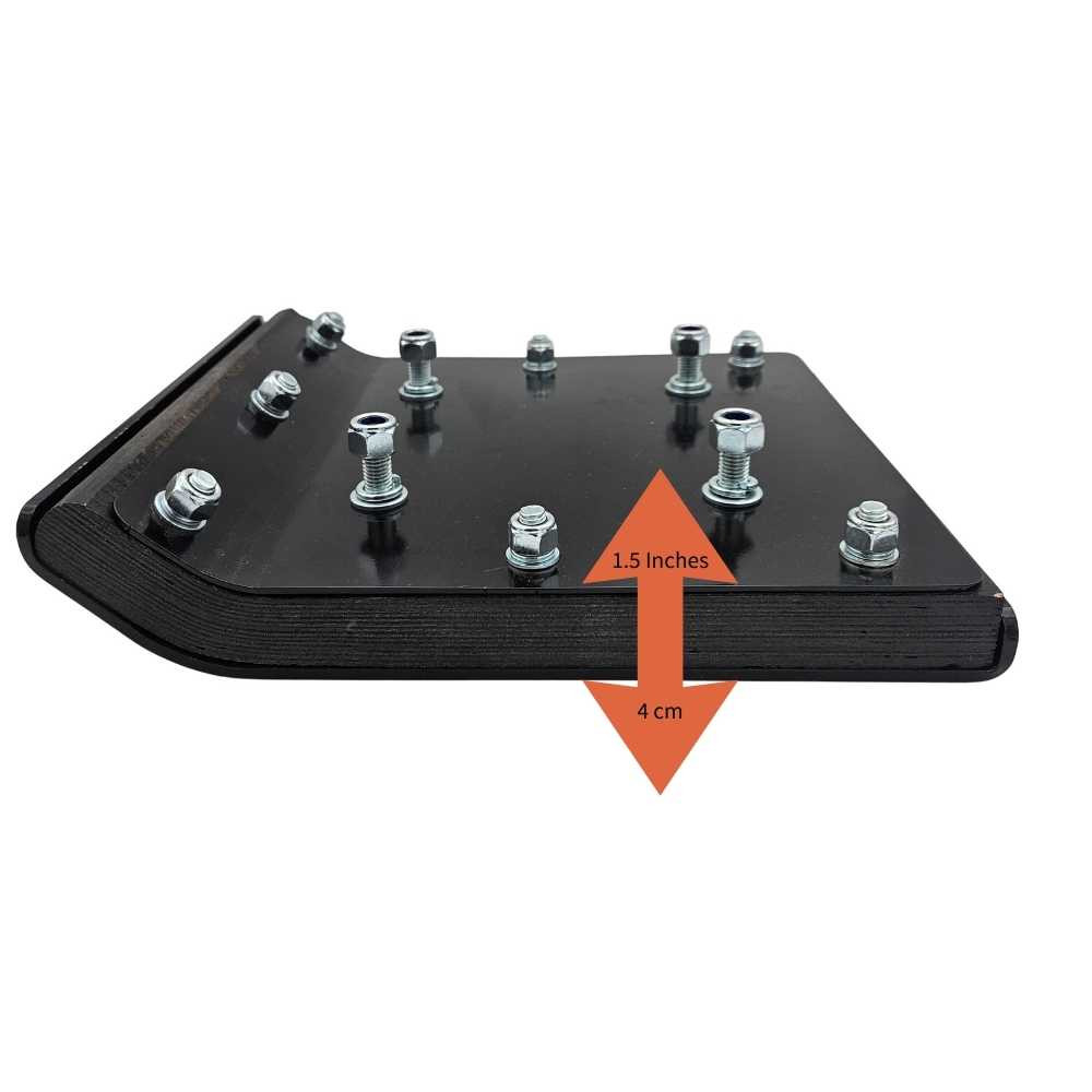 11" Wood Rammer Shoe - Multiquip MT70, MT74, MT75, MT85, MTX70, MTX80 ...