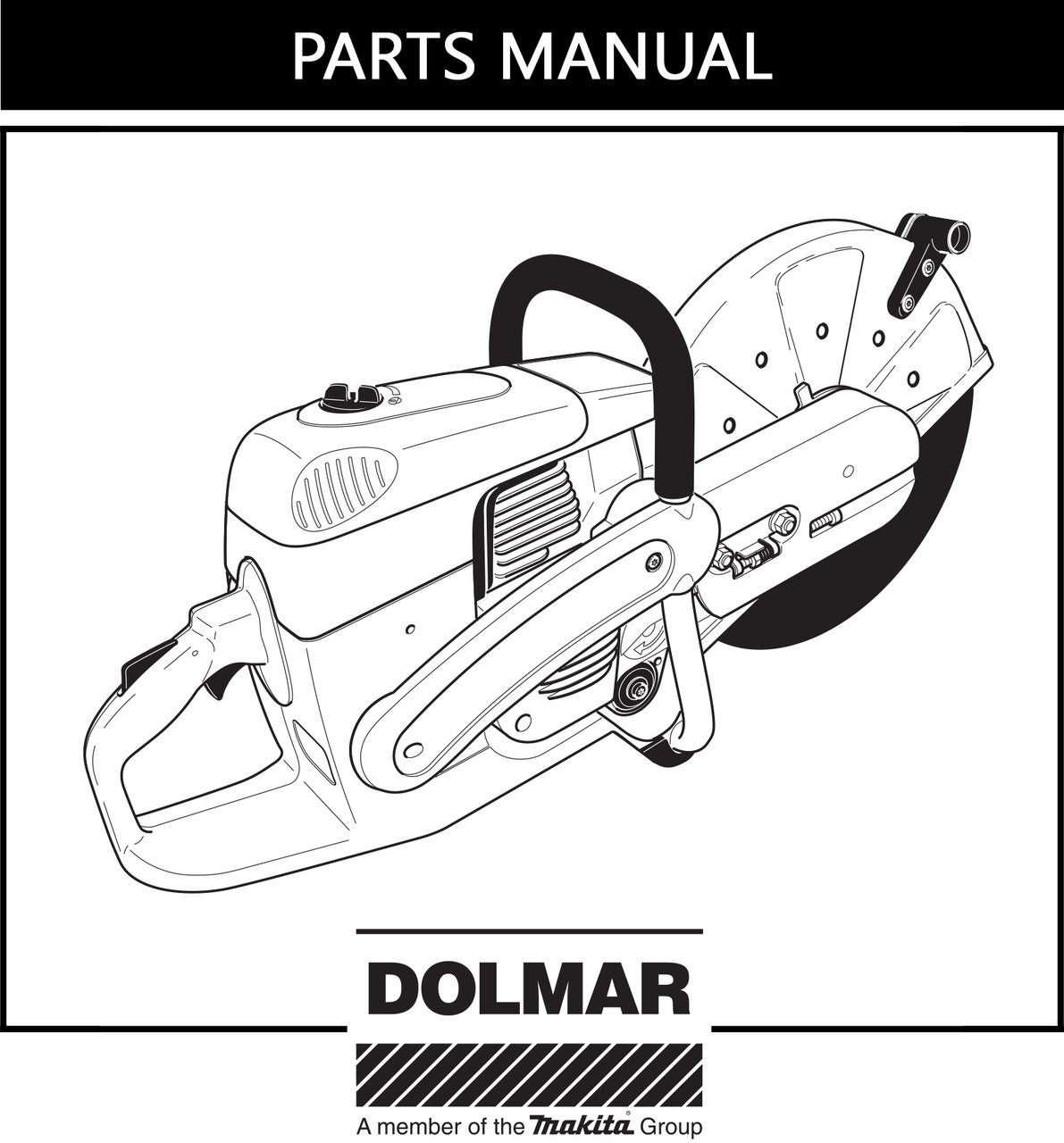 Shop Parts - OEM Catalogs - Free Parts Diagrams - Handheld Concrete Saw ...