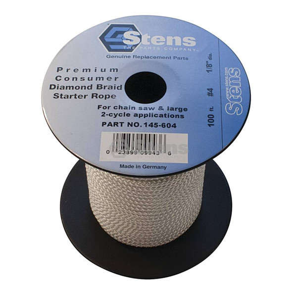 100' Diamond Braid Starter Rope | Size: #4