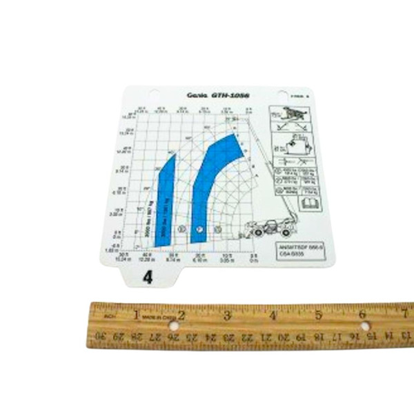 Load Chart, Gth-1056, 4-5 | Genie 215628GT