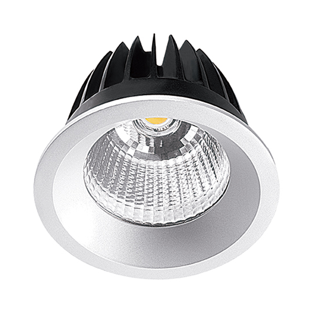 37W LED 4200lm Downlight Non-Dimmable IP44 3000K 165mm White Shop Light ...