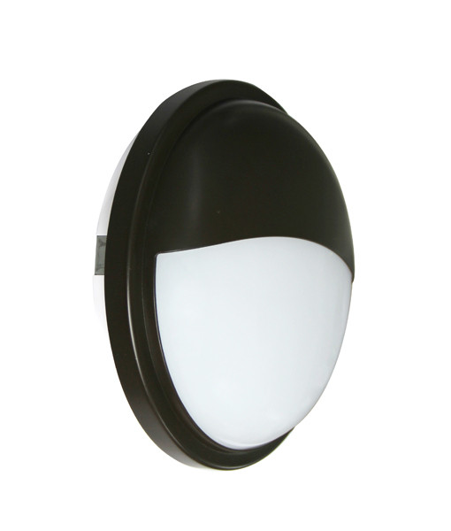 Bunker Light Chic Rounded 5000K 1600lm 225mm 20W Black | Lighting Style