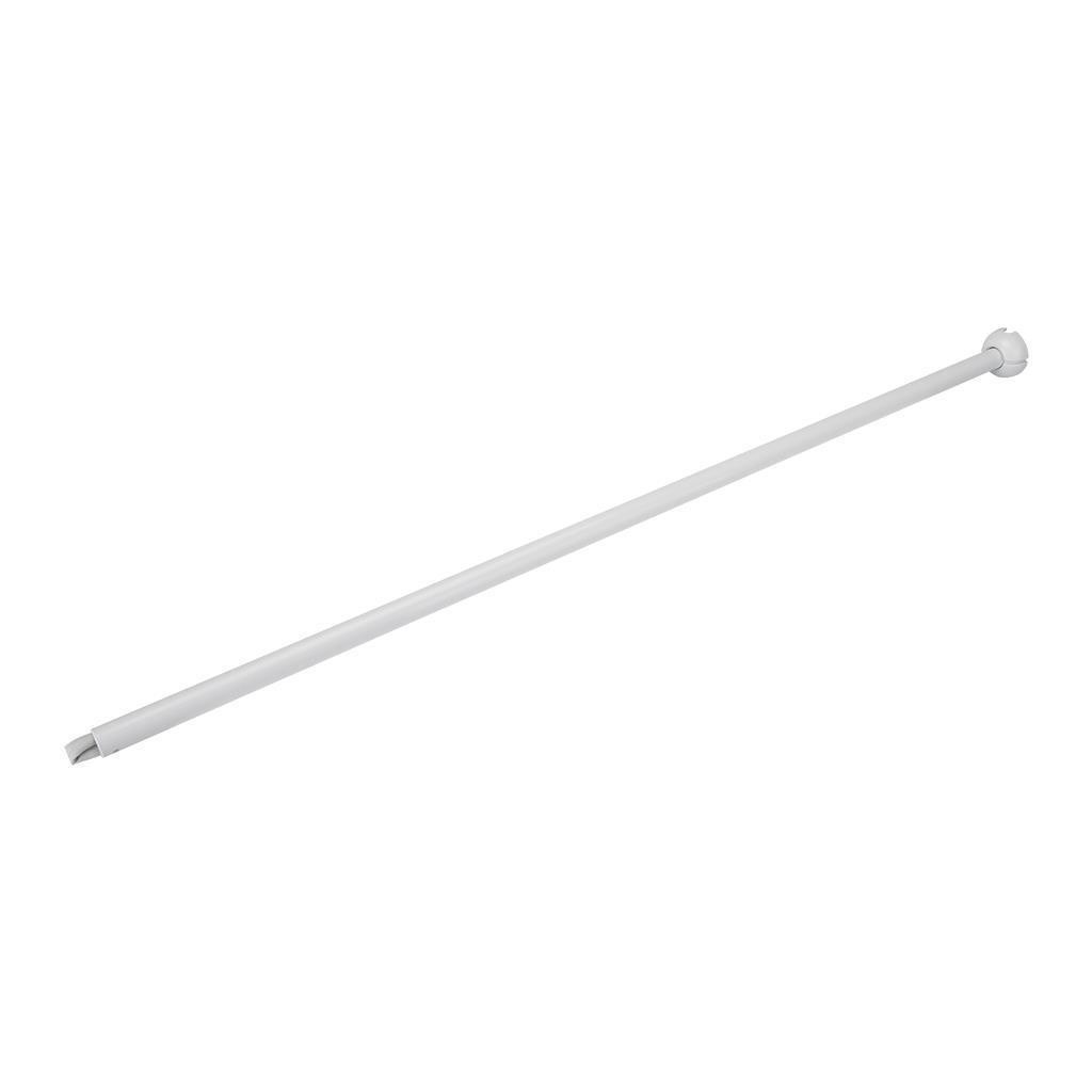 Ceiling Fan Extension Rod B23 900x21mm White Includes Loom | Lighting Style