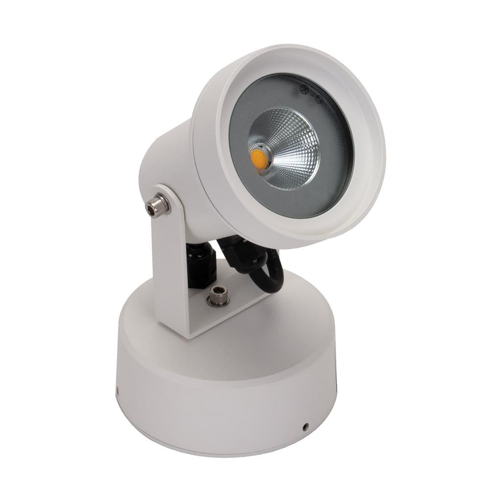 9W LED Spotlight 850lm IP54 5000K 200mm White | Lighting Style
