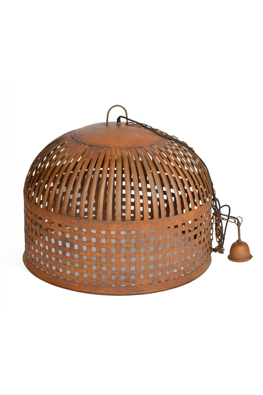 Antique Rust Pendant E27 730mm | Lighting Style