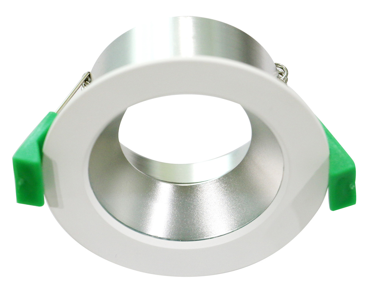 Structured frame downlight Silver Reflector 85mm | Lighting Style