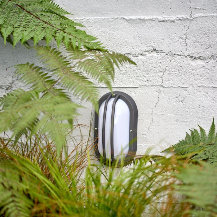 Charcoal Double Bumper LED Bunker Light 3000K | Lighting Style