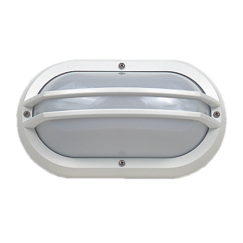 White Double Bumper LED Bunker Light 3000K | Lighting Style