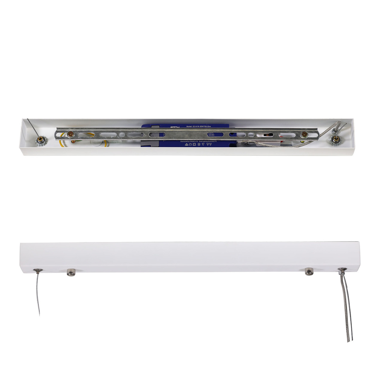 White Bar LED Pendant Light 30W | Lighting Style