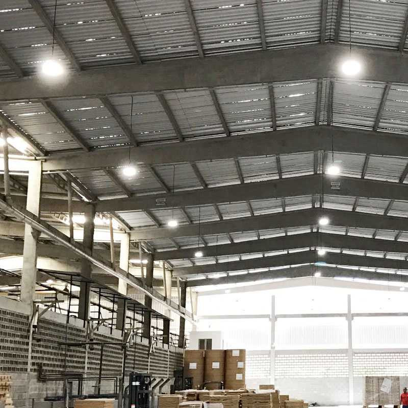 Solar High Bay Light Industrial Grade With Timer Remote Control IP67 12 ...