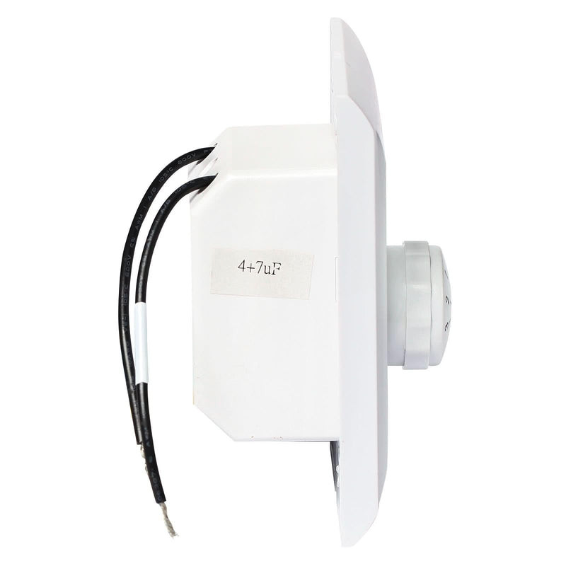Multi-Fan Wall Controller White AC 3 Speed | Lighting Style