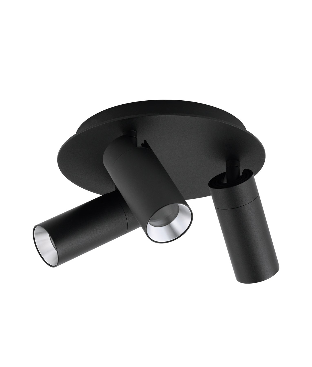 Ceiling Spotlight Black 3 Head Adjustable GU10 35W 240V IP54 | Lighting ...