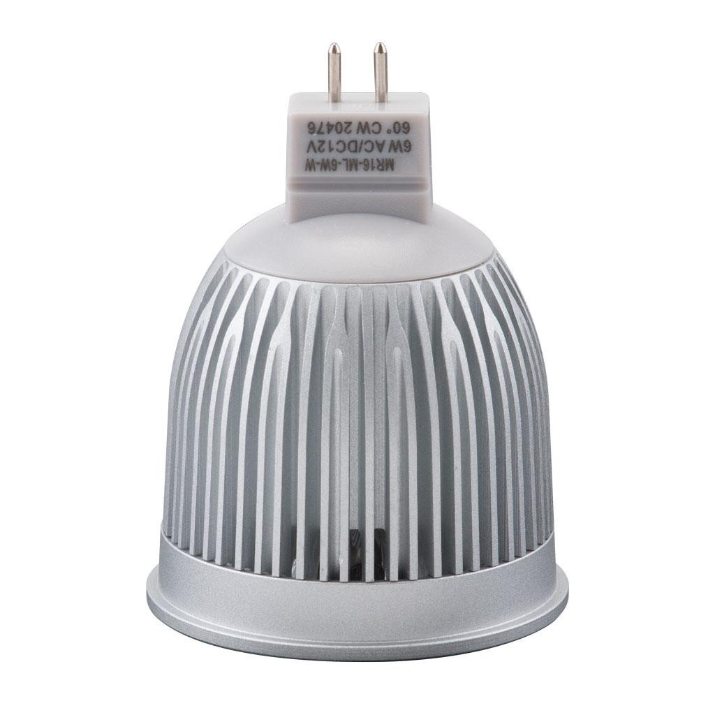 5000K MR16 Mono Lens 6W LED 12V MR16 Globe | Lighting Style