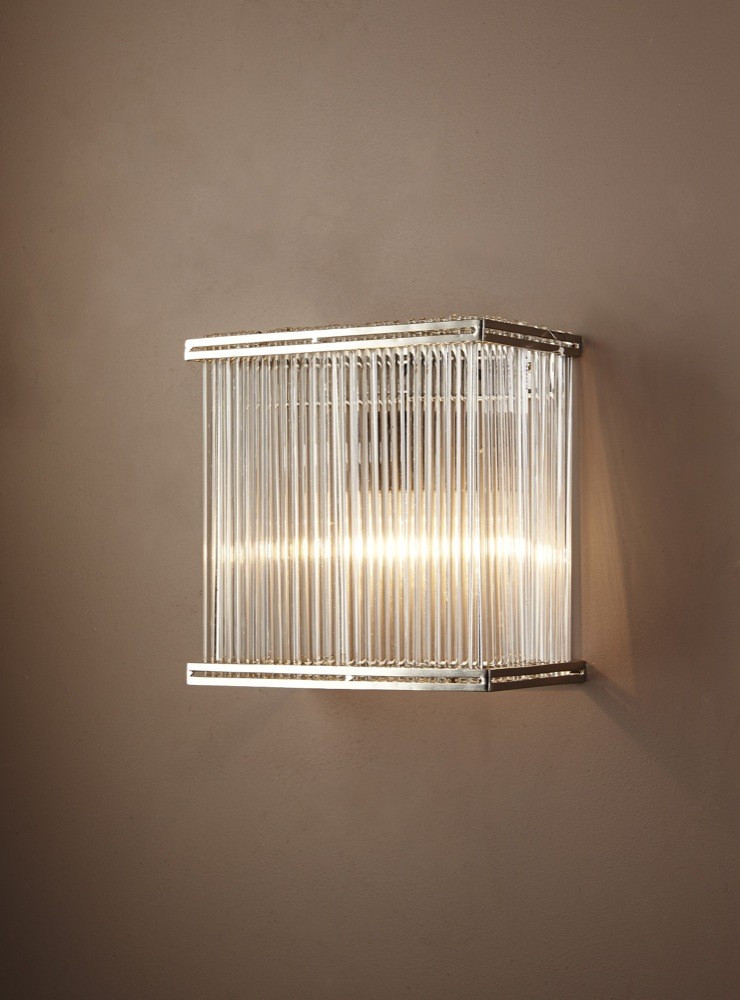 Rectangular Glass Wall Lamp VRR | Lighting Style
