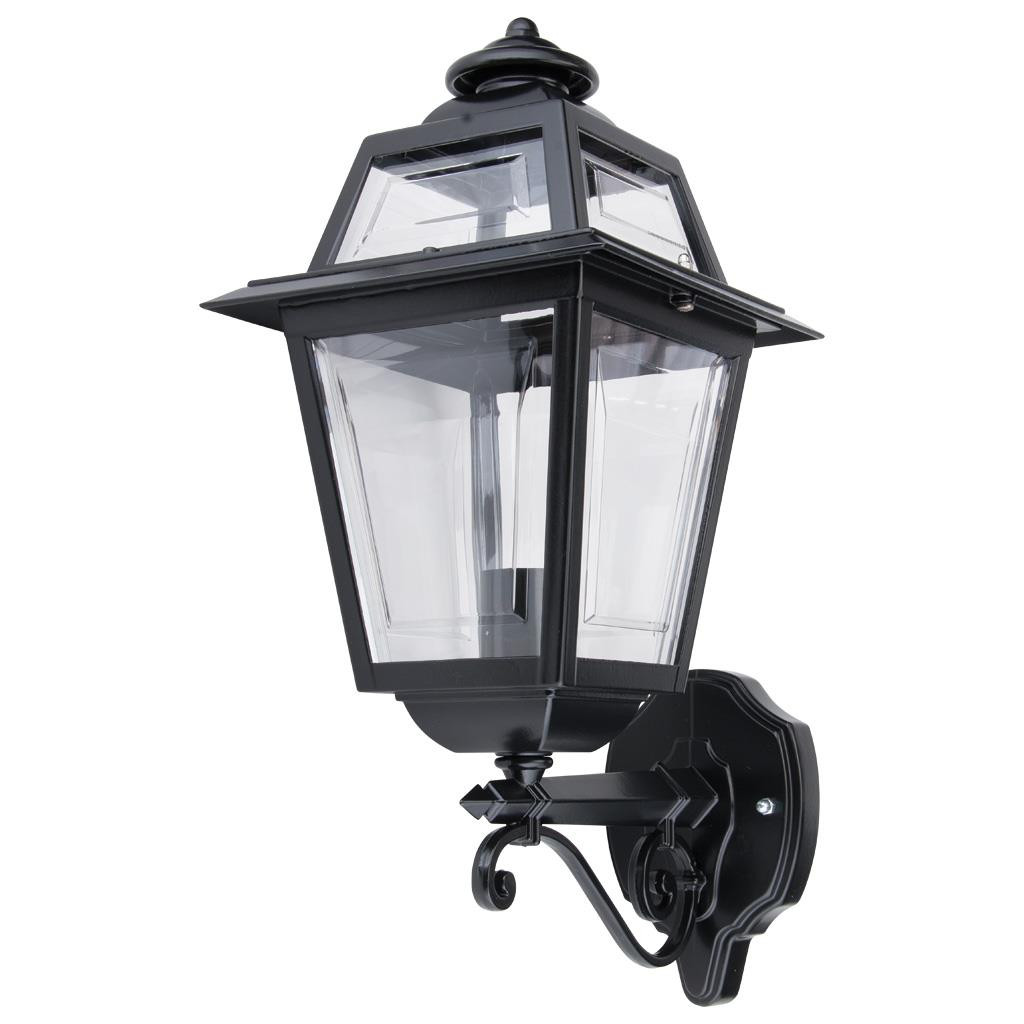 Neoclassic Upward Wall Light Black Finish / B22 | Lighting Style