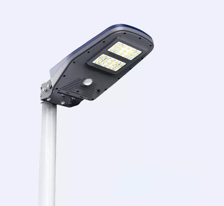 Solar Wall or Post Light With Motion Sensor IP66 6000K 1000lm ...