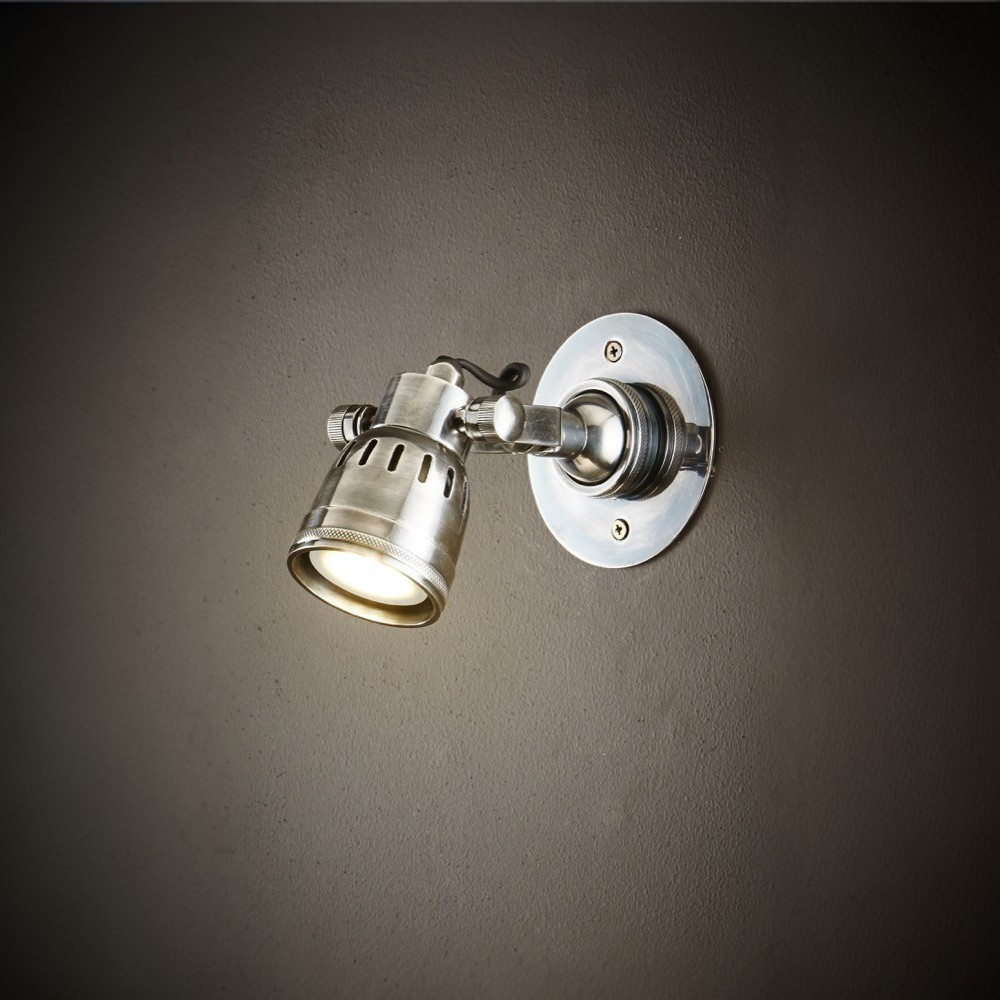 Classic Silver Short Arm Wall Light STT | Lighting Style