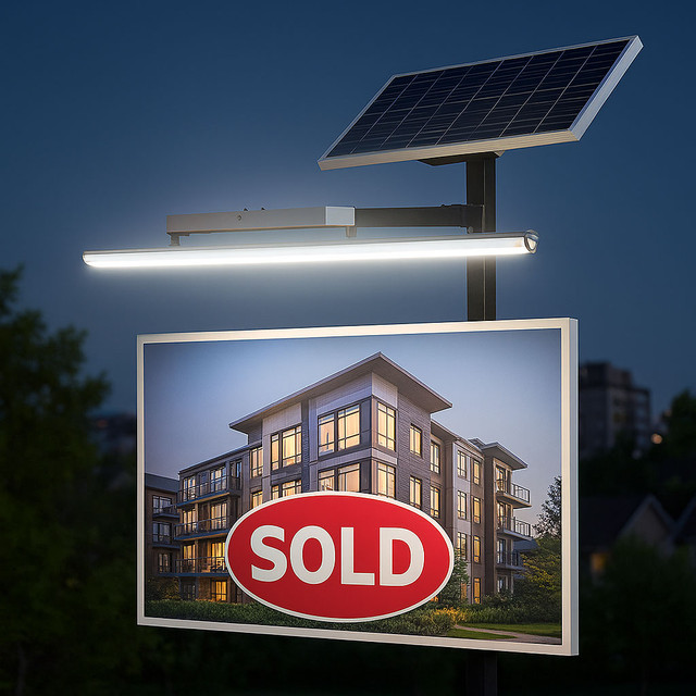Solar Sign Lights | Solar Billboard Lights - Lighting Style