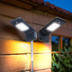 Solar Wall or Post Light With Motion Sensor IP66 6000K 1000lm ...
