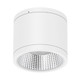 LED Downlight White Aluminium 25W Tri-CCT 2400lm IP65 Surface Mounted ...