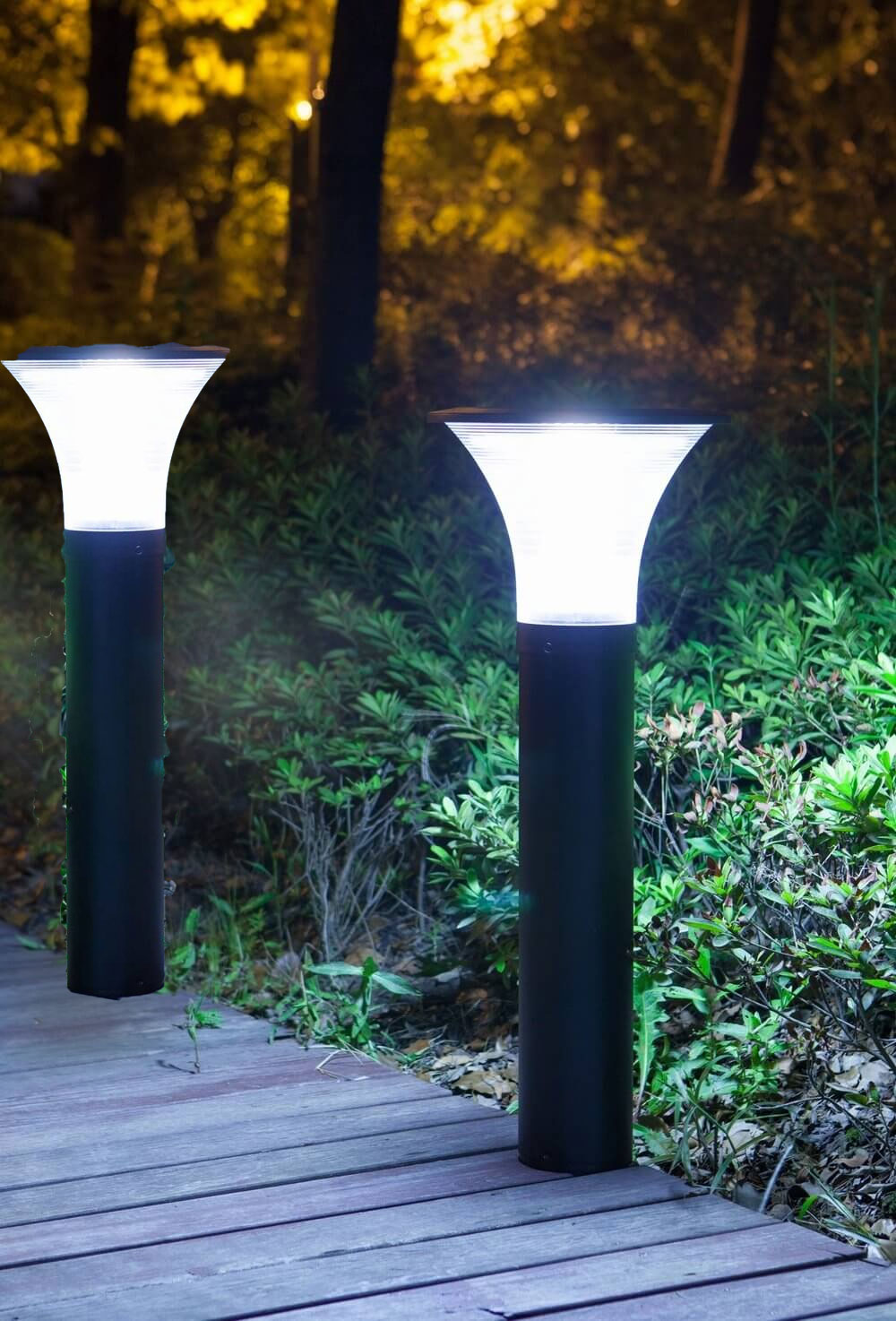 Bollard Landscape Lights 12V Contemporary LED Bollard Green Lighting